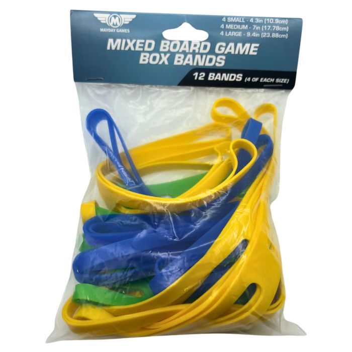 Mixed Board Game Box Bands (12) | Bard Owl Games